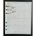 5 3/4 x 7 Inch Address Refills 48 Pages (24 Sheets) Fits Hallmark ...