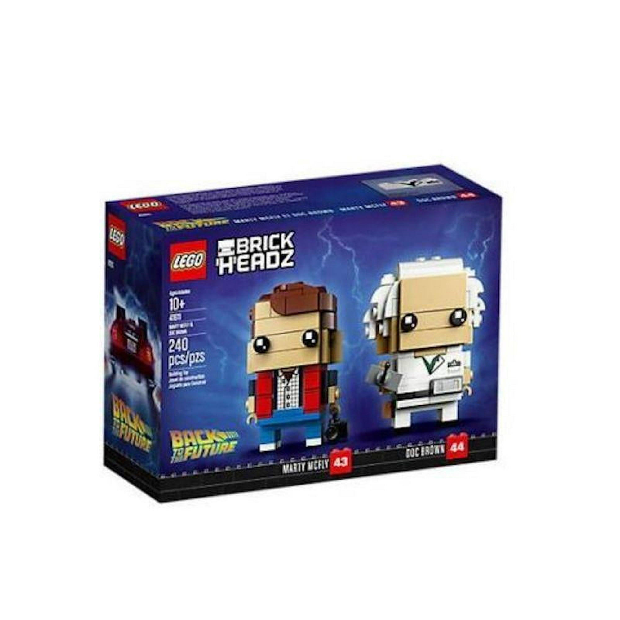 Click here for New Lego Brickheadz Marty Mcfly & Doc Brown 240-Pi... prices