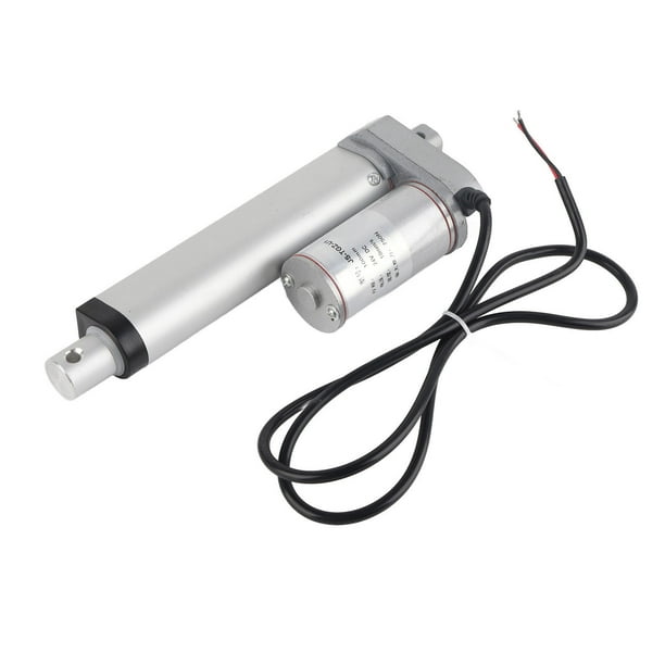 Actuador Lineal de 100 Mm Actuador de Movimiento Lineal 750N Mini Actuador Lineal Eléctrico 24V ...