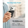 Anker Magnetic Portable Charger, 10,000mAh Power Bank, Wireless iPhone ...