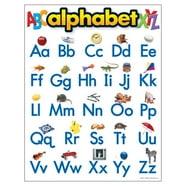 Colorful Alphabet Chart - Walmart.com