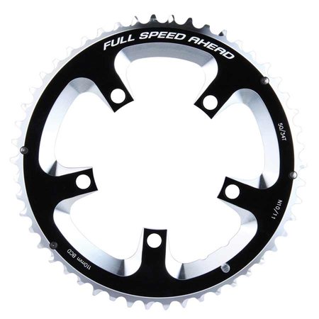 FSA, 50T, 10/11sp., BCD: 110mm, 5 Bolts, Super Road, Outer Chainring ...