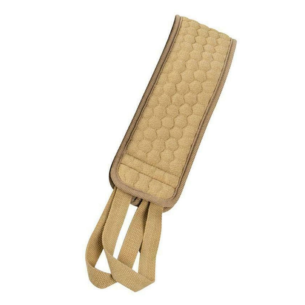 Tssuoun Bathing Scrubber Dual Side Shower Back Strap Home Massage Body