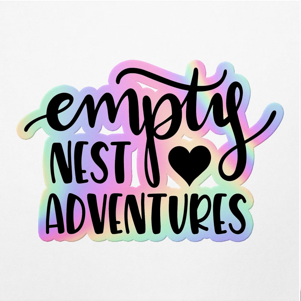 Vinyl Stickers Decals Of Empty Adventures Illustration - Apply On Any ...
