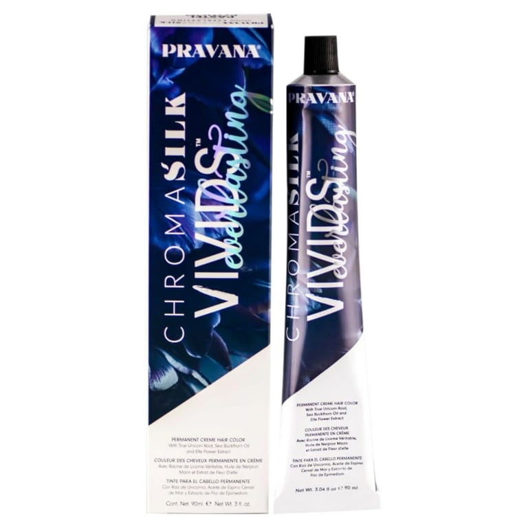 Ammonia-free Hair Color Cream Pravana Chromasilk Vivids Permanent Hair ...