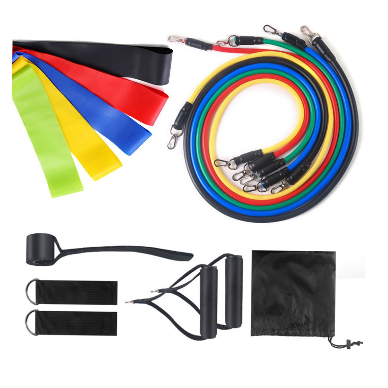 Click here for Viferr Stackable Resistance Band 16pcs Exercise Tu... prices