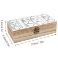 7.9×2.3 In Wooden Boxes Durable Easy To Use Dustproof Prevent Slippery ...