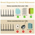 Fikoksol Cutting Board Organizer, 1Pcs 5 Slot 1.2in Wide Cutting Board ...