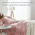 Blush Pink Ruffled Duvet Cover Set Queen Size Vintage Ruffle Fringe ...