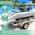 61" Adjustable Boat Trailer Bunk Guide-On, Galvanized Steel Frame ...