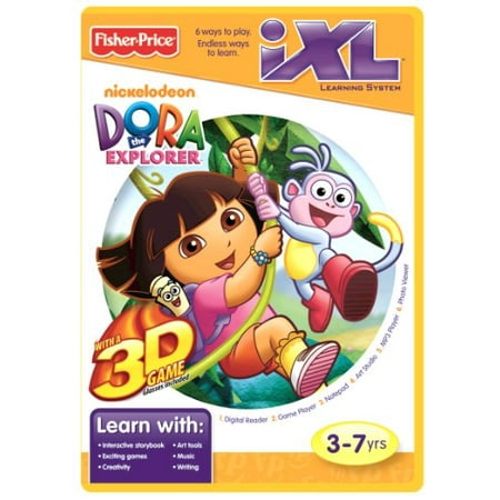 Fisher-Price iXL Learning System Software Dora the Explorer 3D ...