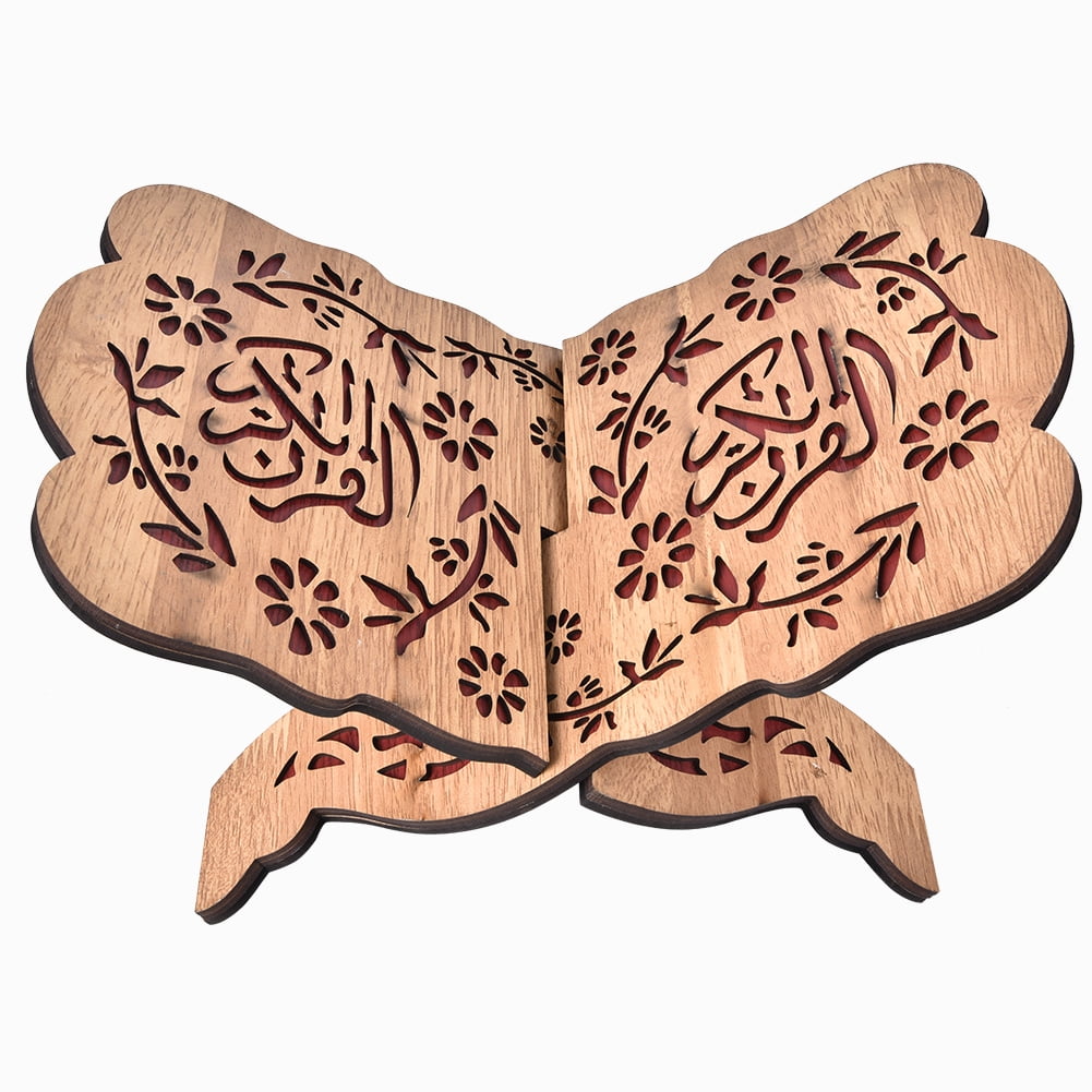 Click here for Fyydes Islamic Quran Bookshelf Wooden Holder Stand... prices