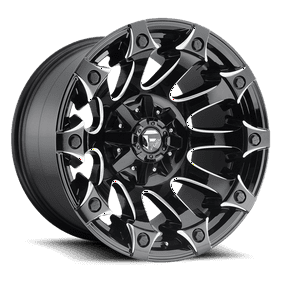 XD Aluminum Rim XD844 PIKE 20X10in Brushed Red with Milled Accent ...