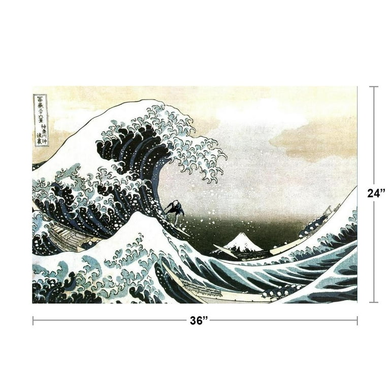 The Great Wave Off Kanagawa Parody