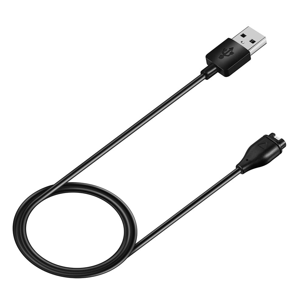 Graflsoa Usb Charging Cable With Data Transfer For Garmin Fenix 5/5s/5x  Forerunner 935  Vivoactive 3  Durable 1m Black Cable  Compatible With Multipl