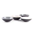 Colors Life 16pc Dinnerware Set, Very Cool - 4 Assorted Colors of Grey ...