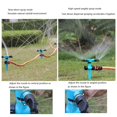 Automatic Rotating Sprinkler For Home Gardens Greeneries Big Backyard ...