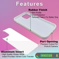 [5 Pack] Innosub Sublimation Phone Cases Compatible with iPhone 13 Pro ...