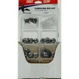 Eagle Claw Fishing, Carolina Rigging Kit, 52 Piece - Walmart.com