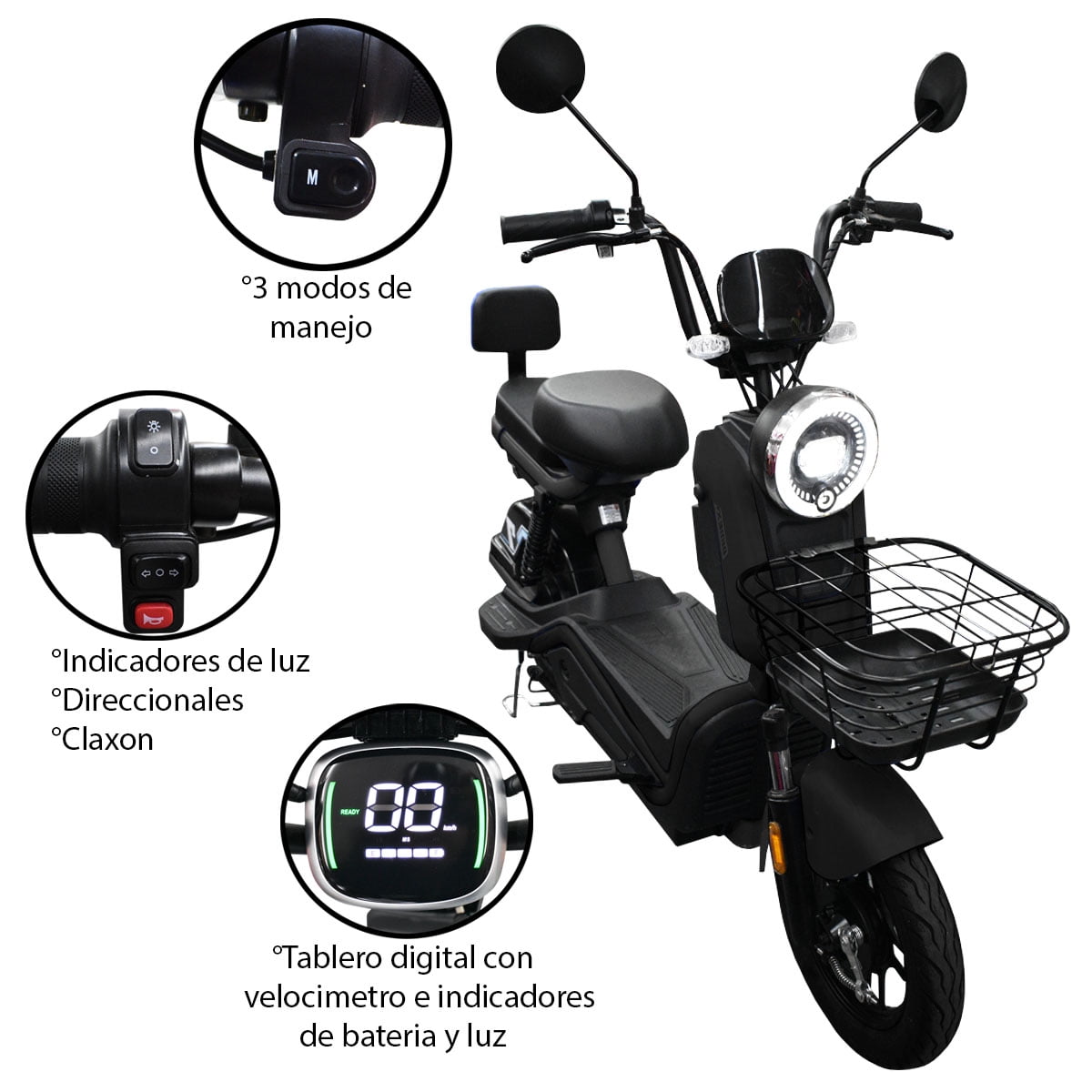 Moto Electrica Bimex Lobo Gris | Bodega Aurrera en línea