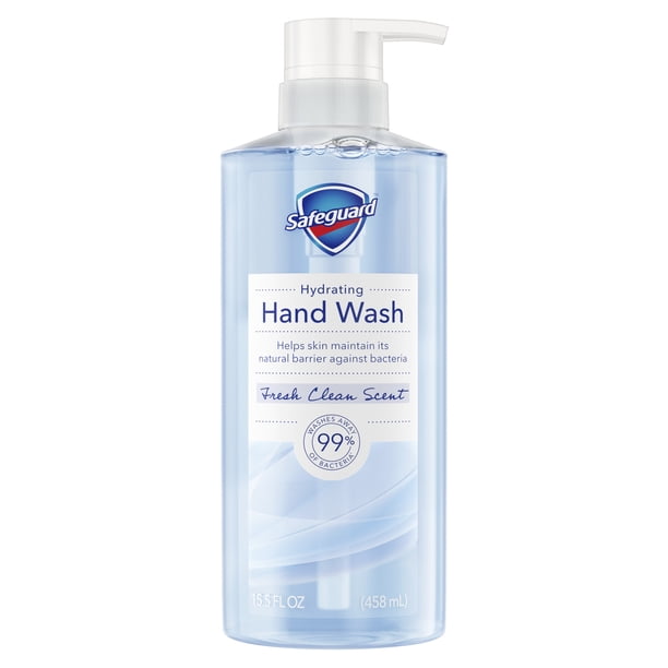 Safeguard Liquid Hand Wash Fresh Clean Scent, 15.5 oz - Walmart.com