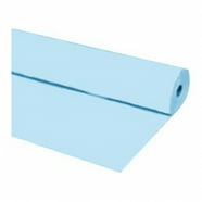 Turquoise Blue Plastic Banquet Roll, 100ft x 40in - Walmart.com