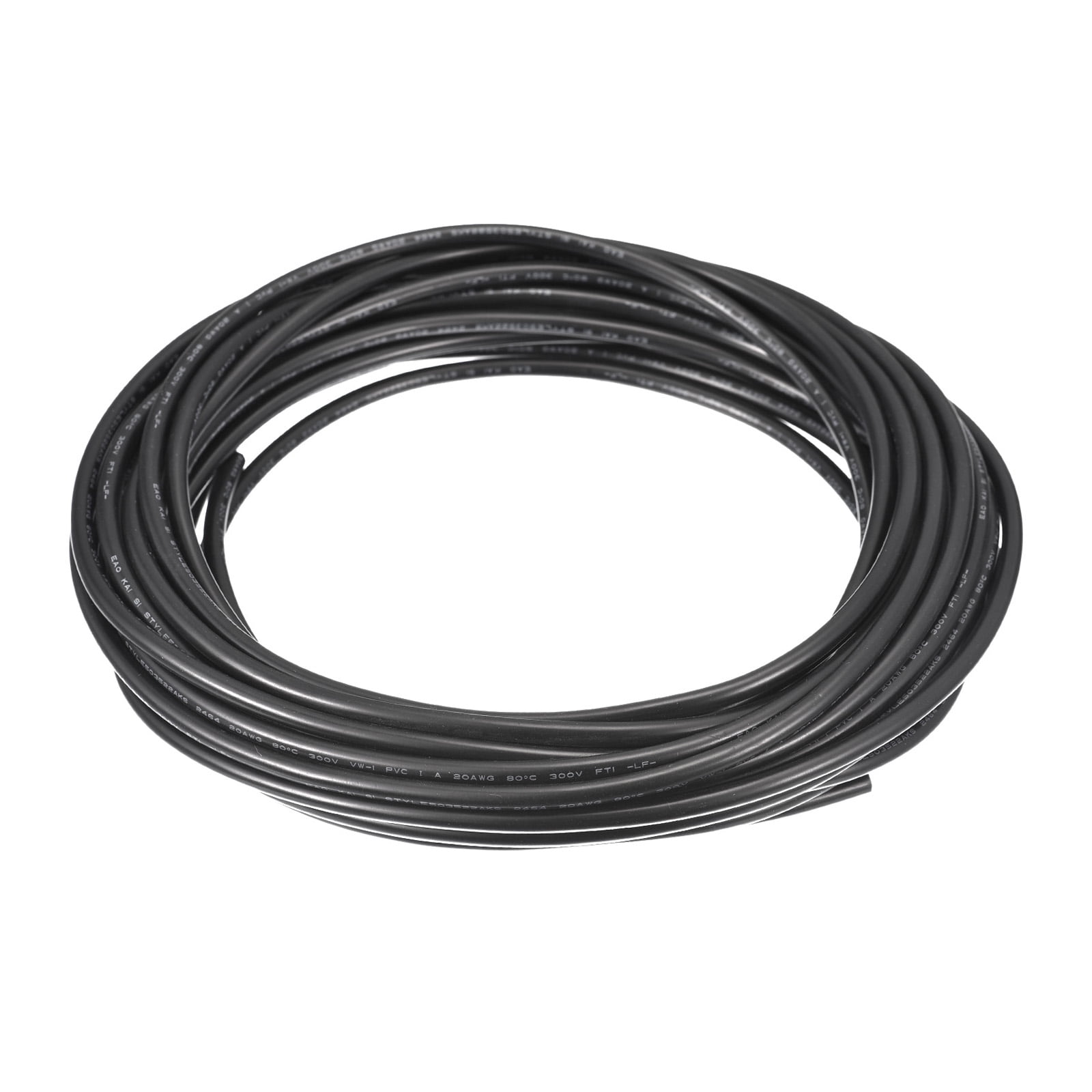 Uxcell 24AWG Electrical Wire 2 Conductors UL2464 Tinned Copper 32.8Ft ...