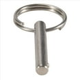 4 Pcs Quick Release Pin 1/4 inch, Full 316 Stainless Steel, Bimini Top ...