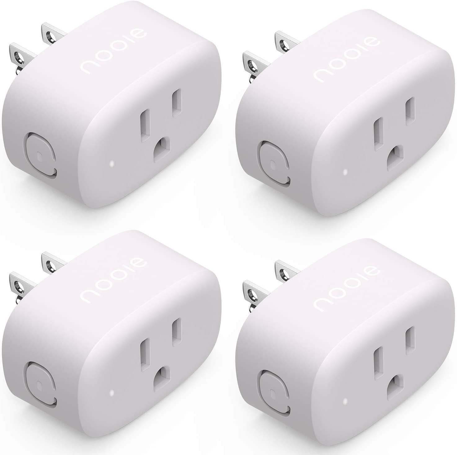 Nooie Smart Plug WiFi Outlet Mini Smart Socket Compatible with Alexa ...