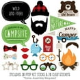 Big Dot of Happiness Happy Camper - Camping Photo Booth Props Kit - 20 ...