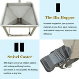 INTSUPERMAI Automatic Spring Feeder Auger Conveyor Hopper 220V Two ...