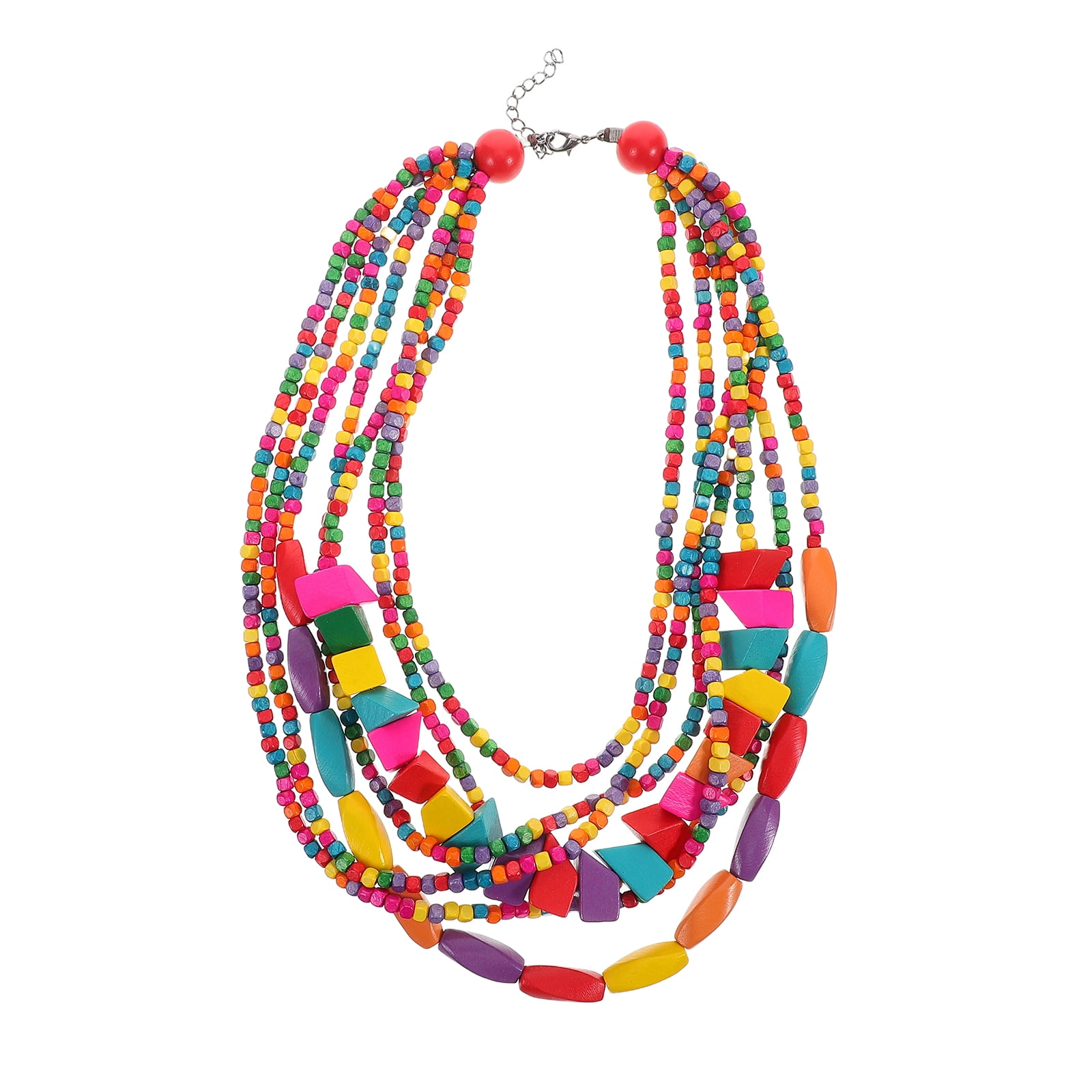 Click here for Miangastore Multi Layered Chunky Necklace Vintage... prices