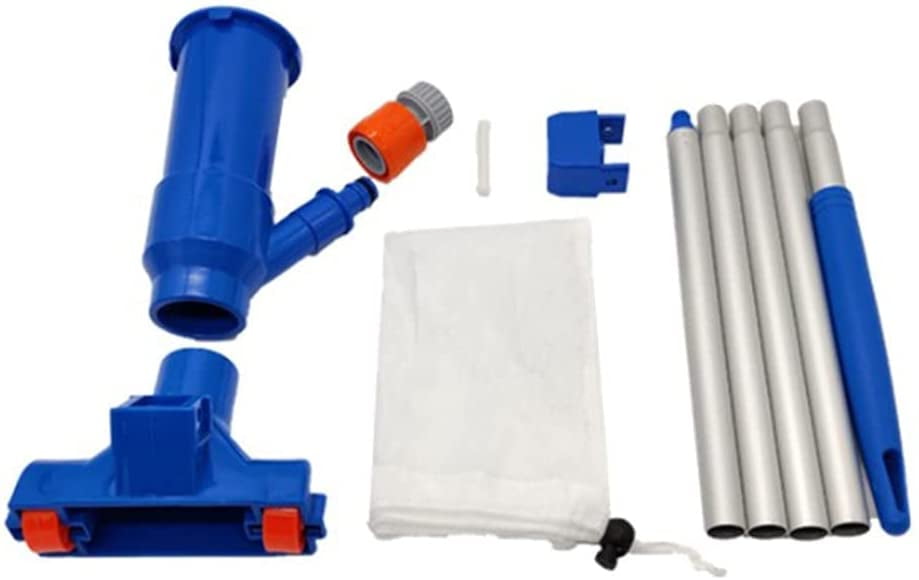 Pool Vacuum Jet Underwater Cleaner with 5 Pole Hot Tub Vacuum Cleaner ...