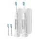 Philips Sonicare PerfectClean White Rechargeable Toothbrush, 2 Pack ...
