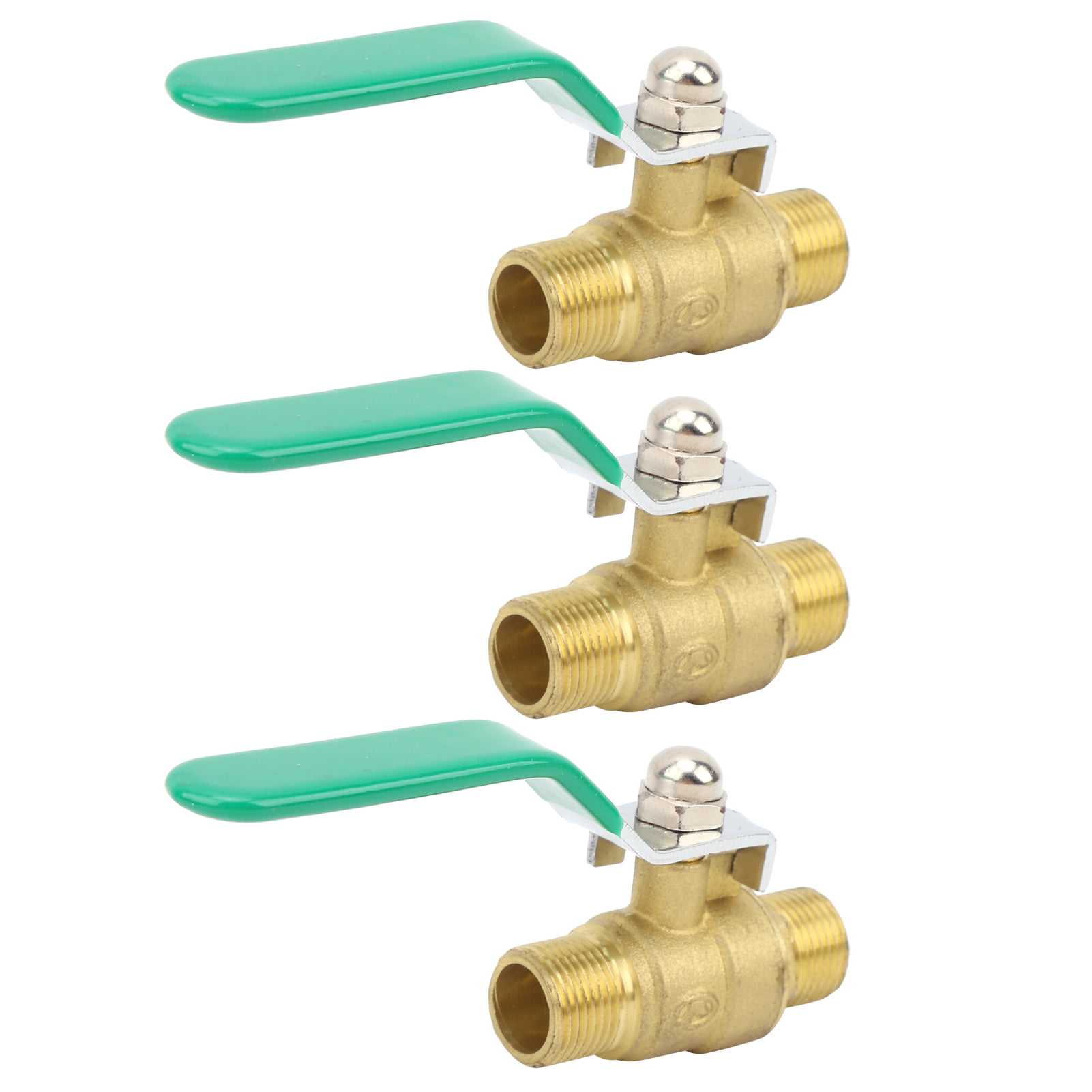 Drain Shut Off Valve 3Pcs Compression‑proof for Indoor Gas Piping ...