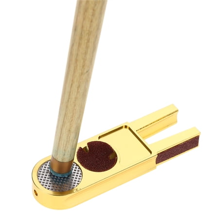 WALFRONT 3 in 1 Multifunction Billiard Cue Tip Trimmer Shaper Tapper ...