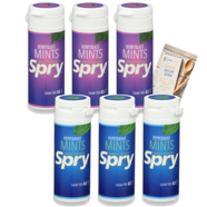 Spry All-Natural Mints, LemonBurst, 240 ea - Walmart.com