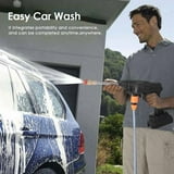 Cordless Electric High Pressure Water Spray Car Gun Portable Washer ...