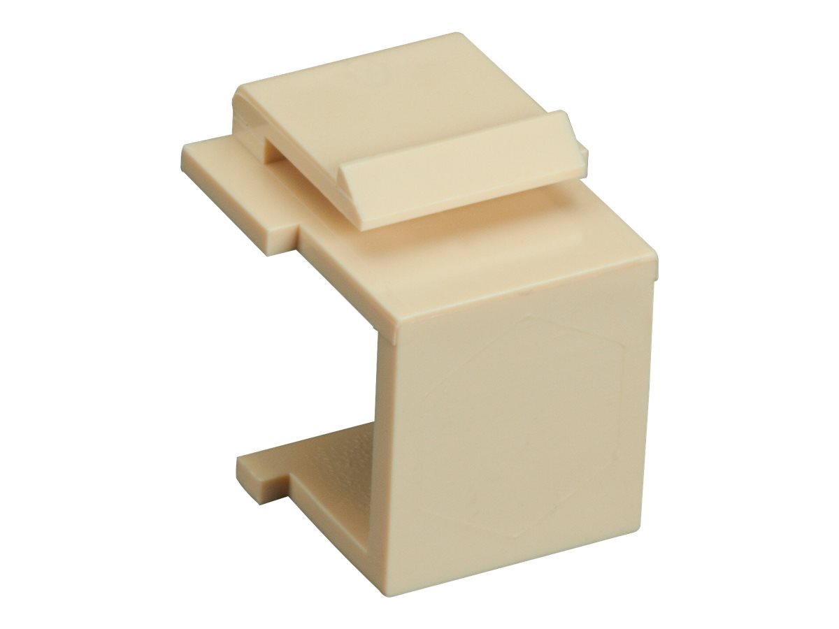 Black Box Keystone Blank Inserts - Modular insert (blank) - ivory (pack ...