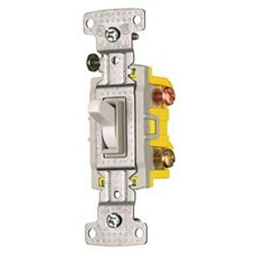Rocker Combo 3 Way Switch And Receptacle Almond - Walmart.com