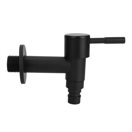 Faucet, Single Cold Faucet, Lines Washing Machine Faucet, Round Handle ...