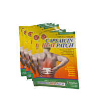 4x Capsaicin Heat Patches Topical Analgesic Medicated Back Arthritis ...