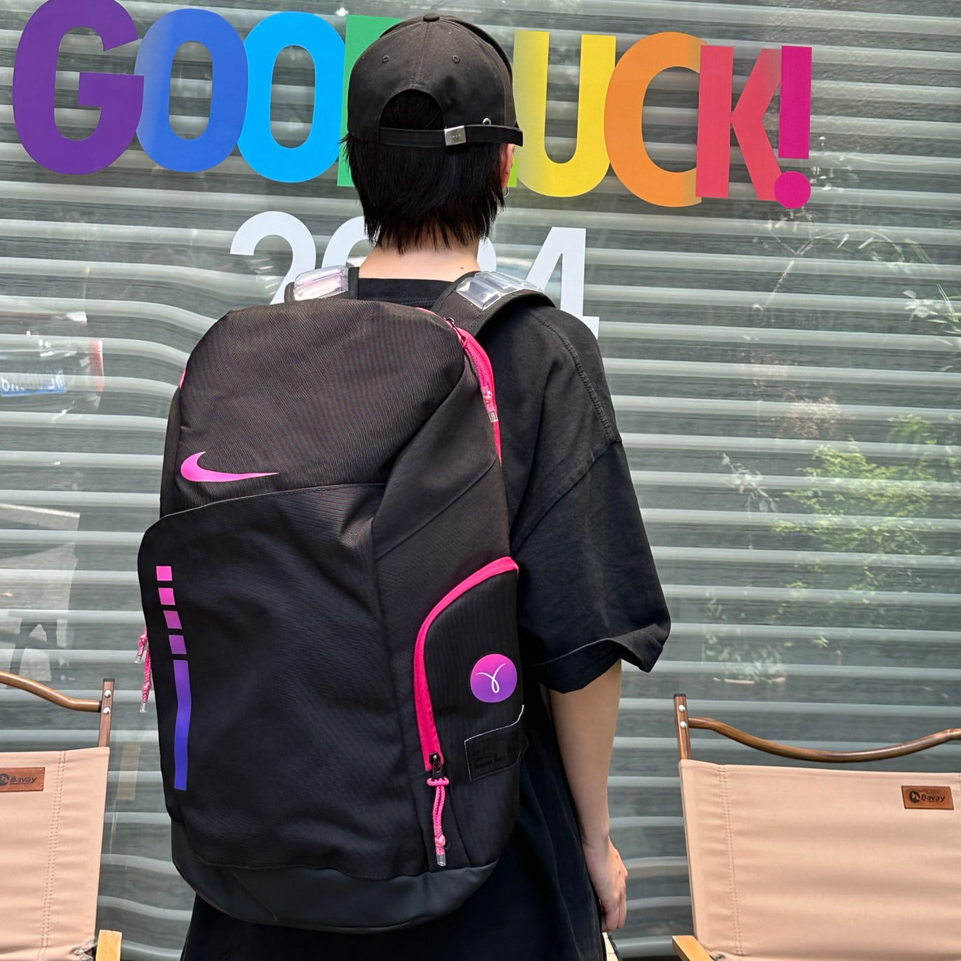 Click here for Laicai Nike Air Cushion Printed Logo Elite Backpac... prices