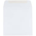 JAM Paper 6.5 x 6.5 Square Invitation Envelopes, White, 100/Pack ...