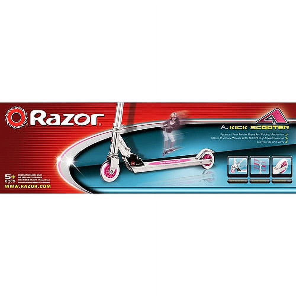 Razor Scooter With Pink Chair