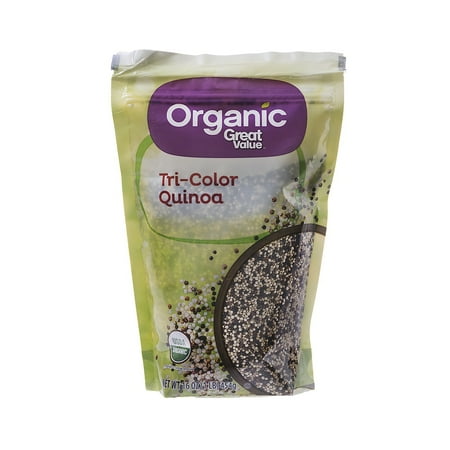 Great Value Organic Tri-Color Quinoa, 16 oz - Walmart.com