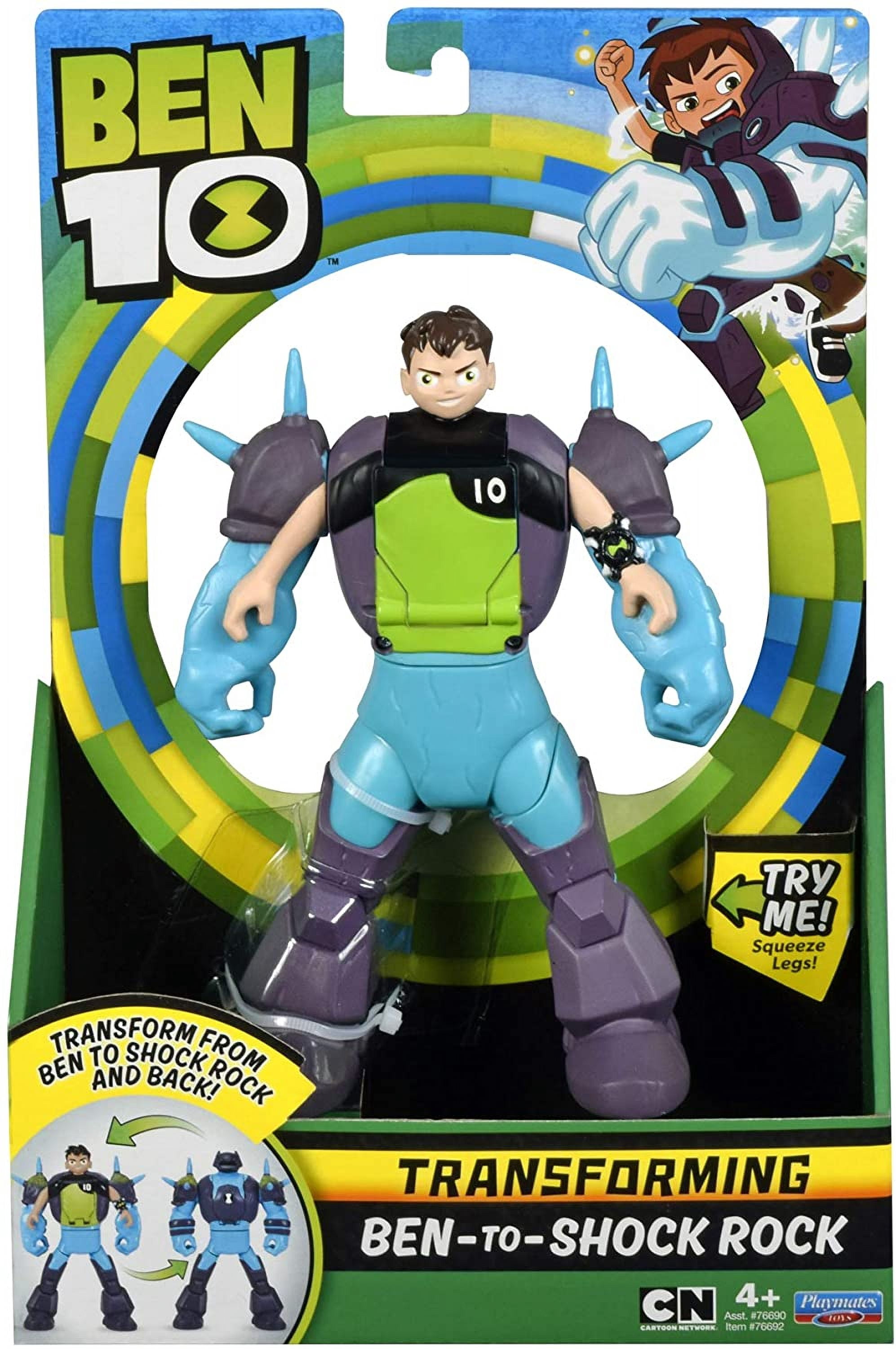 Figura de acción original de Ben 10 Power up Four Arms Ben Tennyson ...