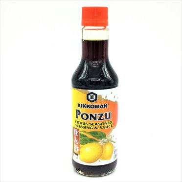 Kikkoman Seasoned Soy Ponzu Citrus Dressing & Sauce, 10 Fl Oz - Walmart.com