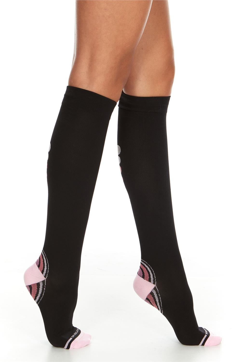 DARESAY Knee High Athletic Compression Energy Socks Medical Men Women ...