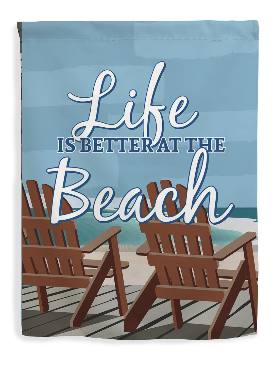 ThisWear Beach Home Decor Life is Better at The Beach House Flag Beach ...